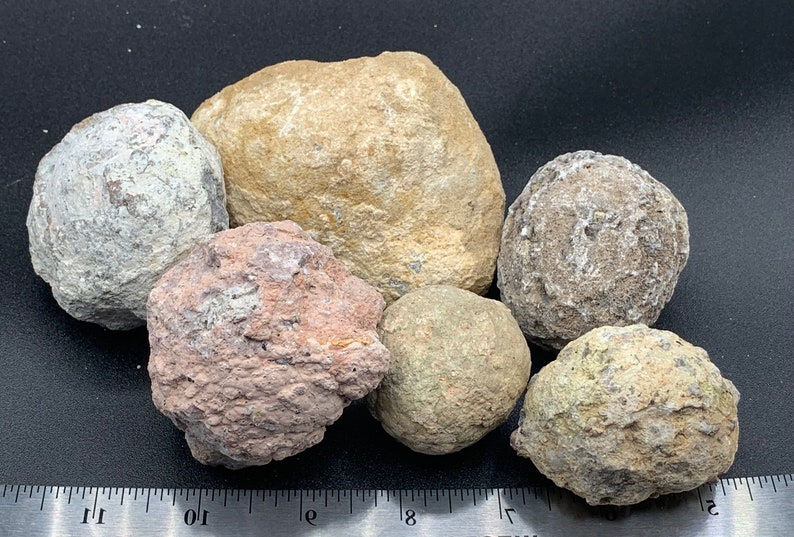 6 Unopened Geodes From a Variety of Locations - Etsy