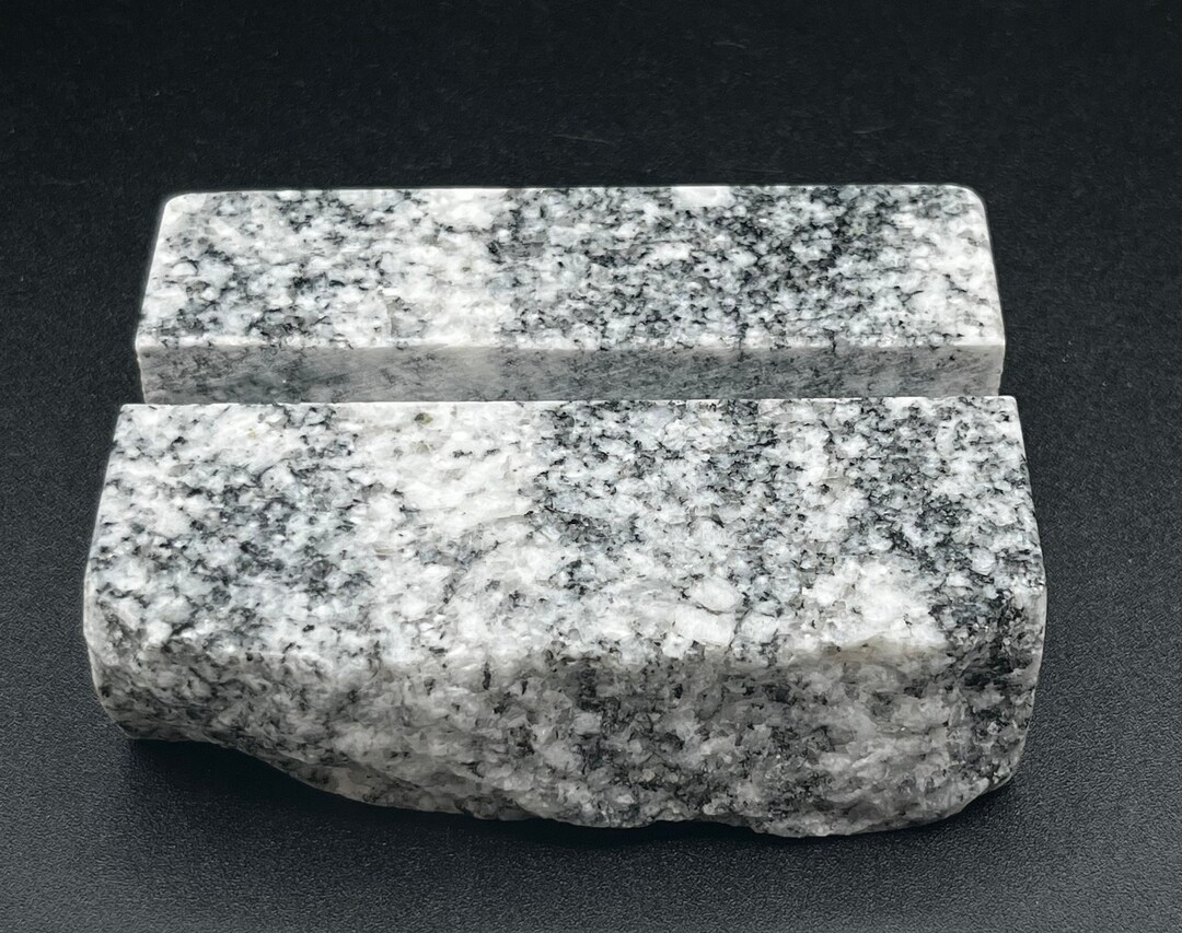 Granite & Quartz Stone Business Card Holders - Polished and Rough Edge ...