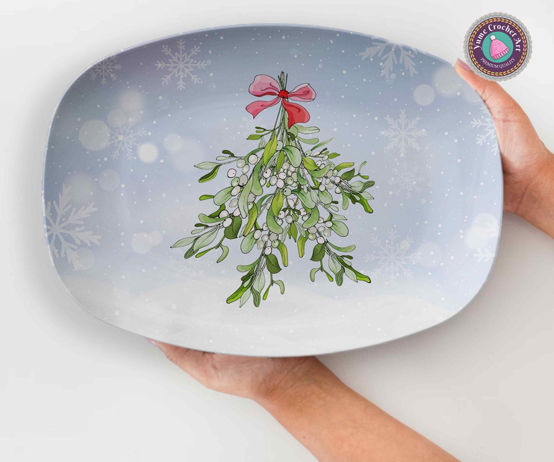 Custom Serving Platter Christmas Platter Dinnerware Festive - Etsy