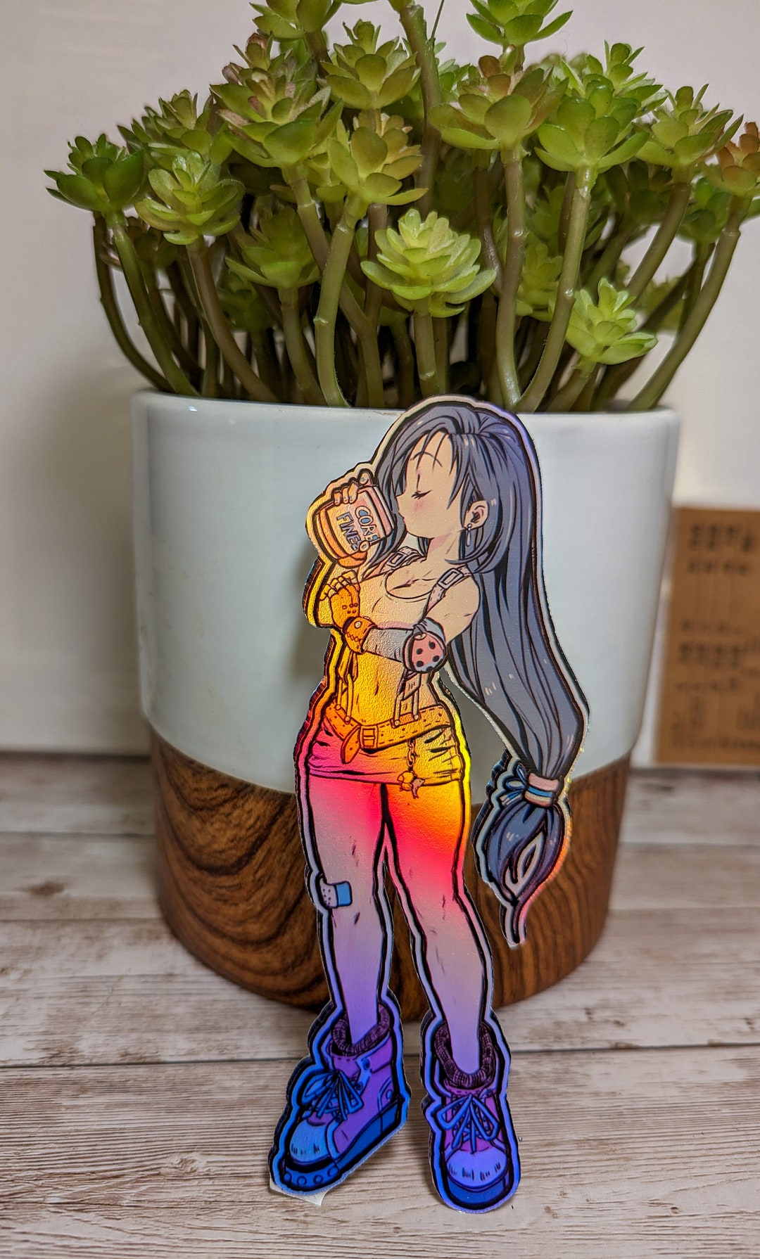 Tifa Vinyl Sticker (tipsy) - Etsy