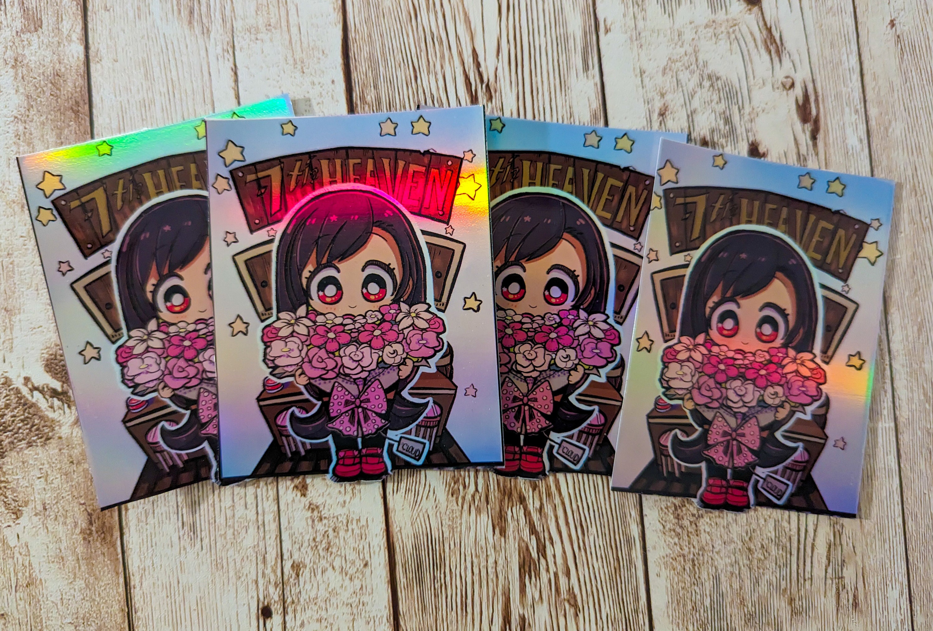 Tifa Vinyl Sticker (7th Heaven) - Etsy