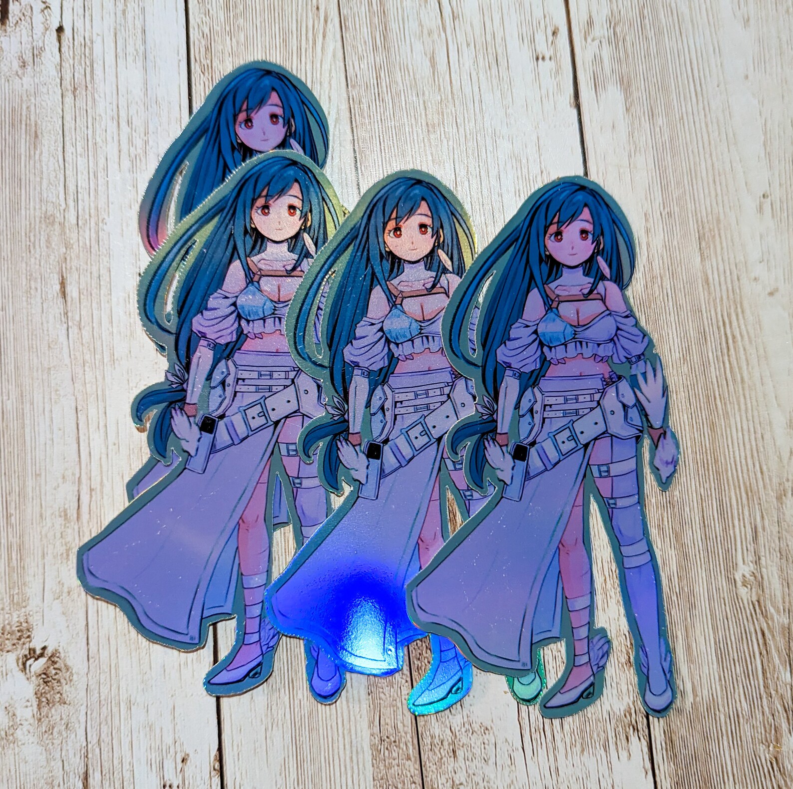 Tifa Vinyl Sticker (battle Angel) - Etsy