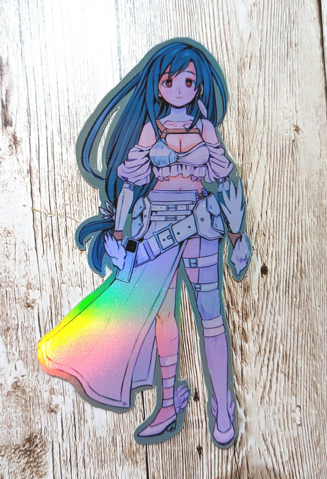 Tifa Vinyl Sticker (battle Angel) - Etsy