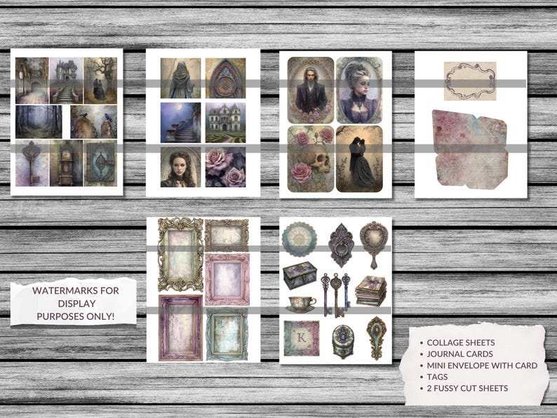 Ethereal Embrace - A Ghost Love Story Folio Kit, + 60 Pieces, Mix ...