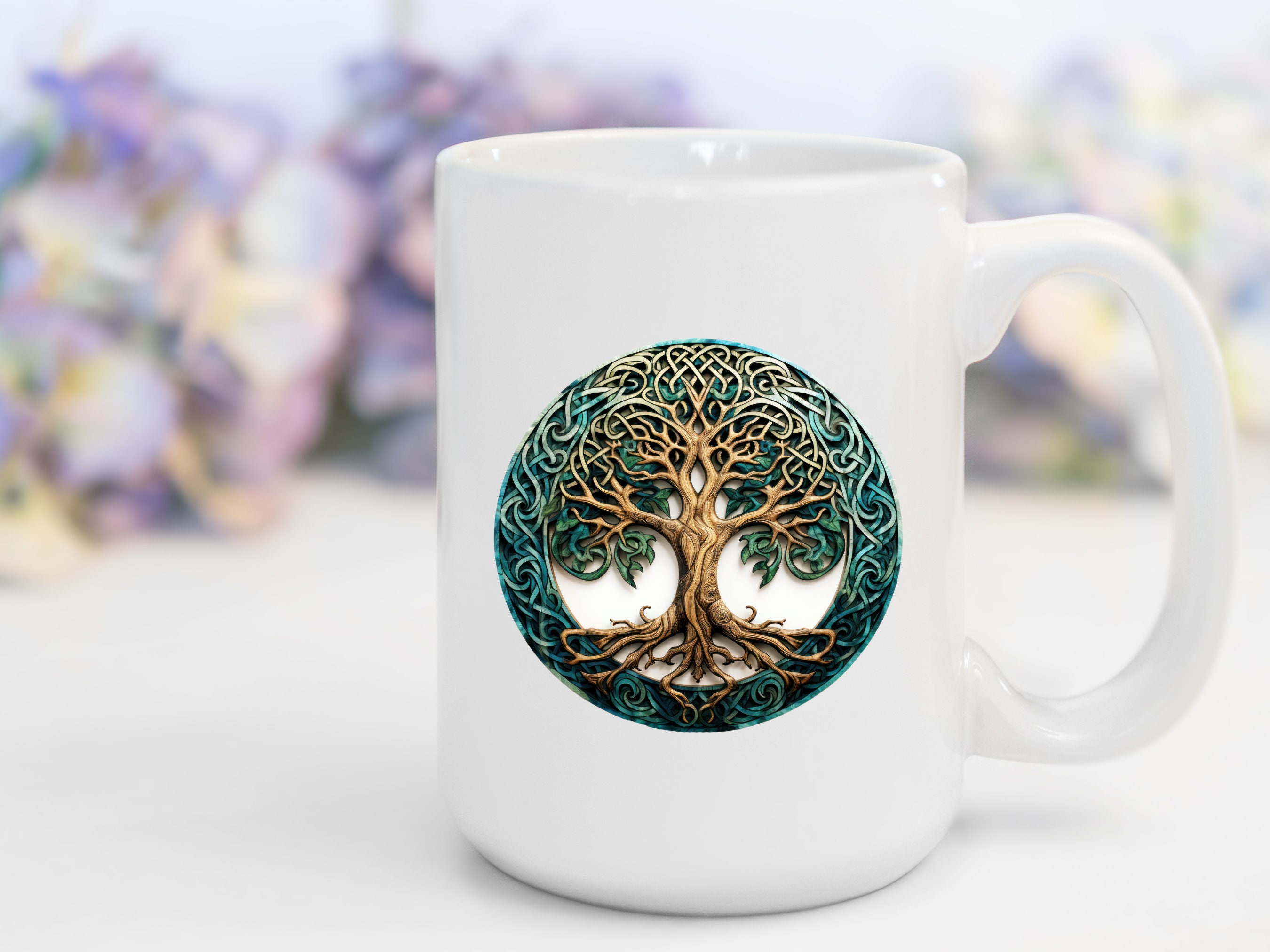 Celtic Ceremony Druid Witch Magic Fantasy Neopagan Pagan Watercolor ...