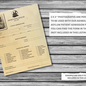 Ashbourne Asylum, Vintage Asylum Patient Photographs, Printable ...