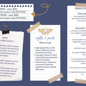 The Morgue Files Junk Journal Pages, Horror, Halloween Printable, JPG ...