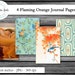 6x4 Flaming Orange Vibrant Junk Journal Pages Romantic Vintage - Etsy