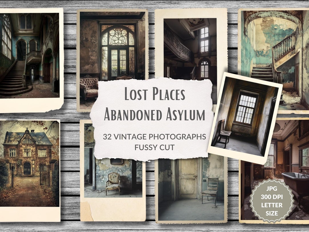 Abandoned Asylum Photographs, Haunted Asylum, Asylum Printable Cabinet ...