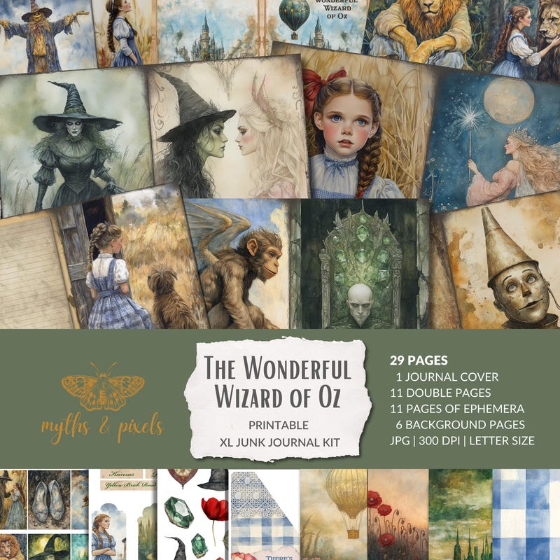 Wizard of Oz Art - Etsy