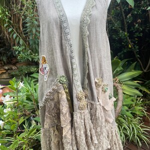 Bohobydarija Bohemian Tunic Top Tattered Upcycled Summer, Fairy ...