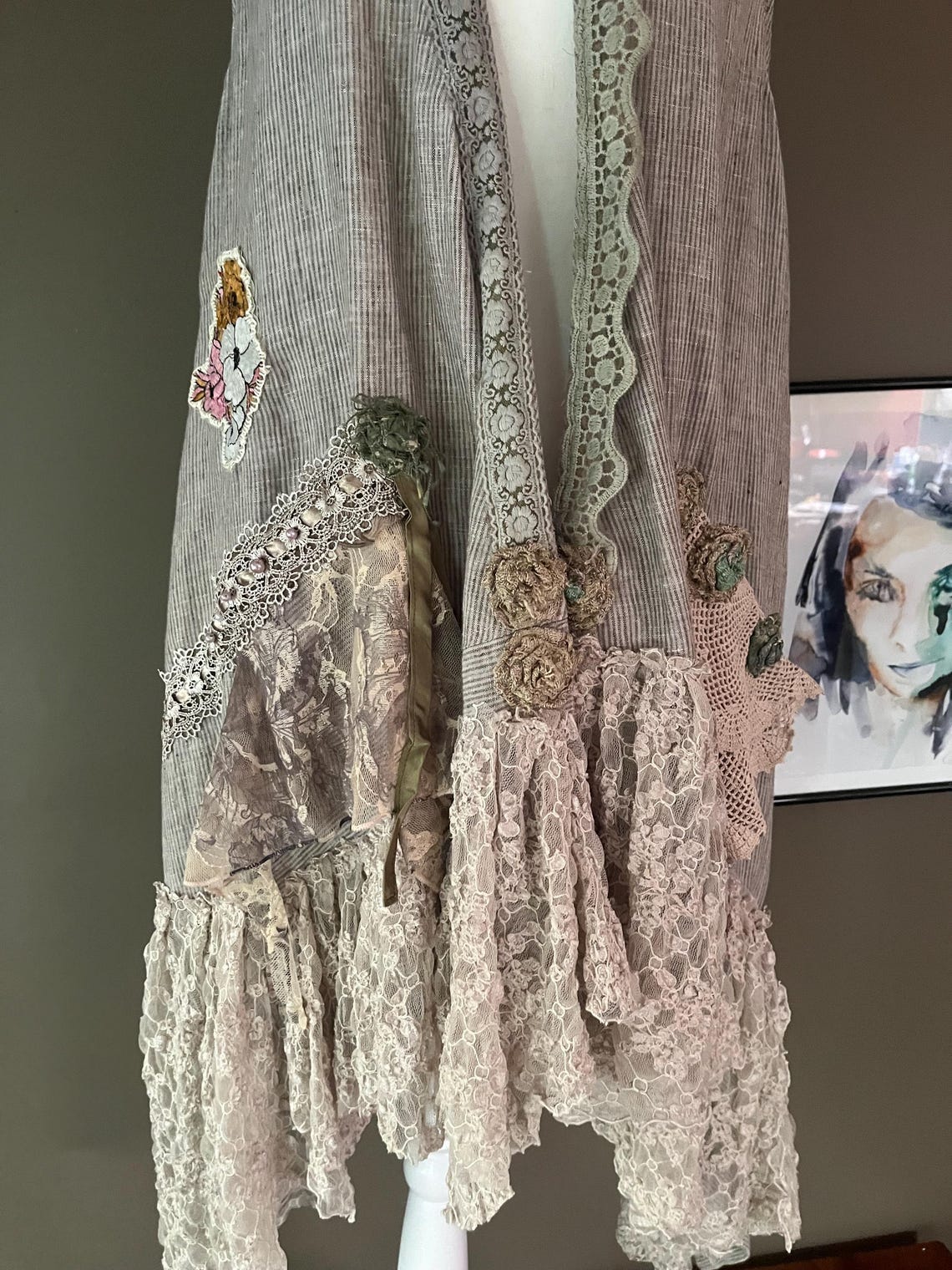 Bohobydarija Bohemian Tunic Top Tattered Upcycled Summer, Fairy ...