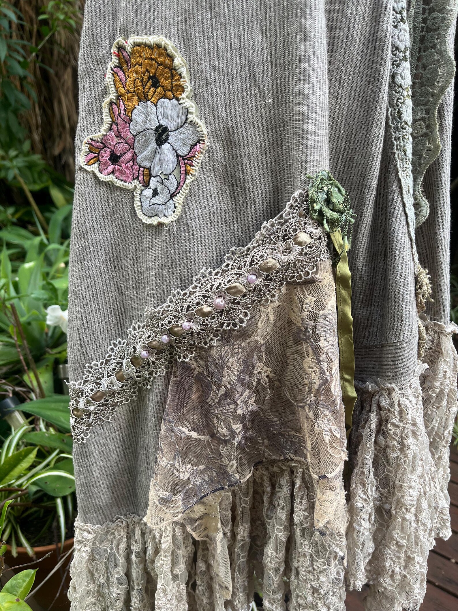 Bohobydarija Bohemian Tunic Top Tattered Upcycled Summer, Fairy ...