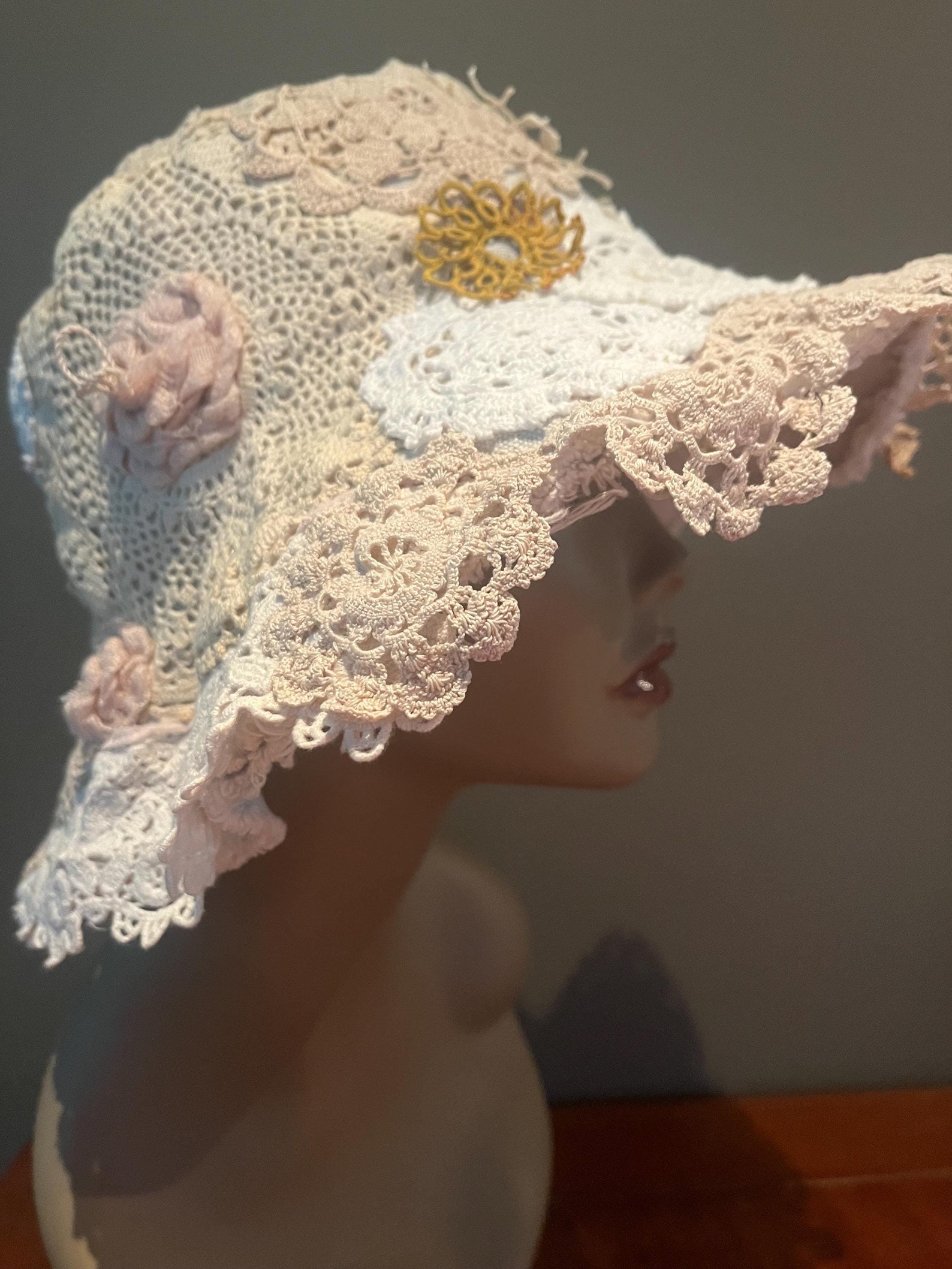 Bohobydarija Bohemian Vintage Crochet Embellished Tattered Woodland ...