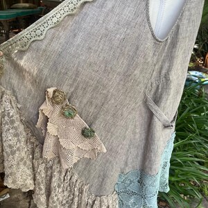 Bohobydarija Bohemian Tunic Top Tattered Upcycled Summer, Fairy ...