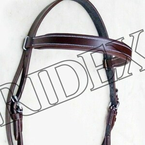 Leather Bit-less Horse Bridle Side Pull Bridle All Size Free Shipping ...