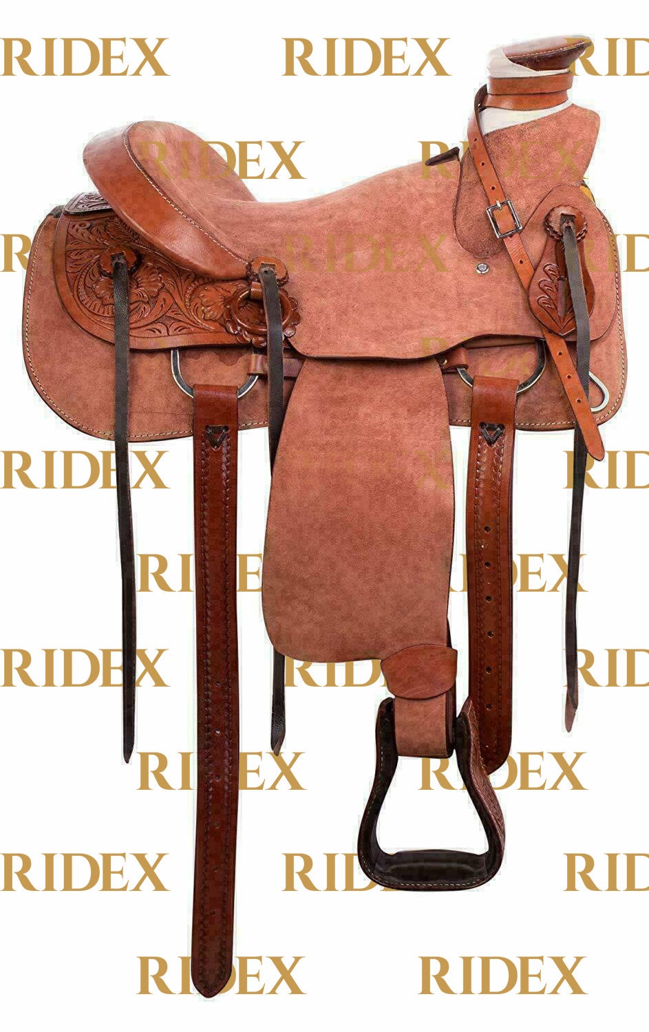 Beautiful Fork Wade Tree Roping Ranch Leather Rough Out Horse - Etsy