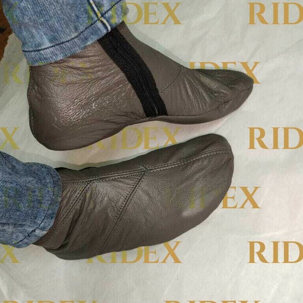 Leather Socks - Etsy