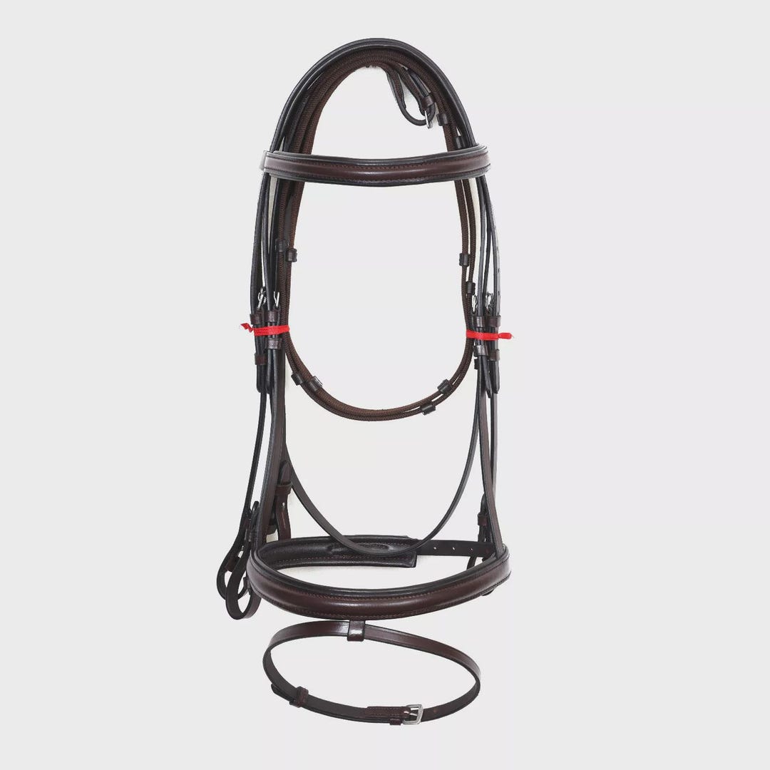 Brown English Leather Horse Bridle Softy Padded Browband - Etsy