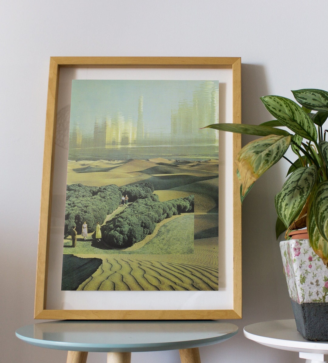 Mirage - Art Print, Wall Art, Home Decor, Wallprint, Desert Art, Modern ...