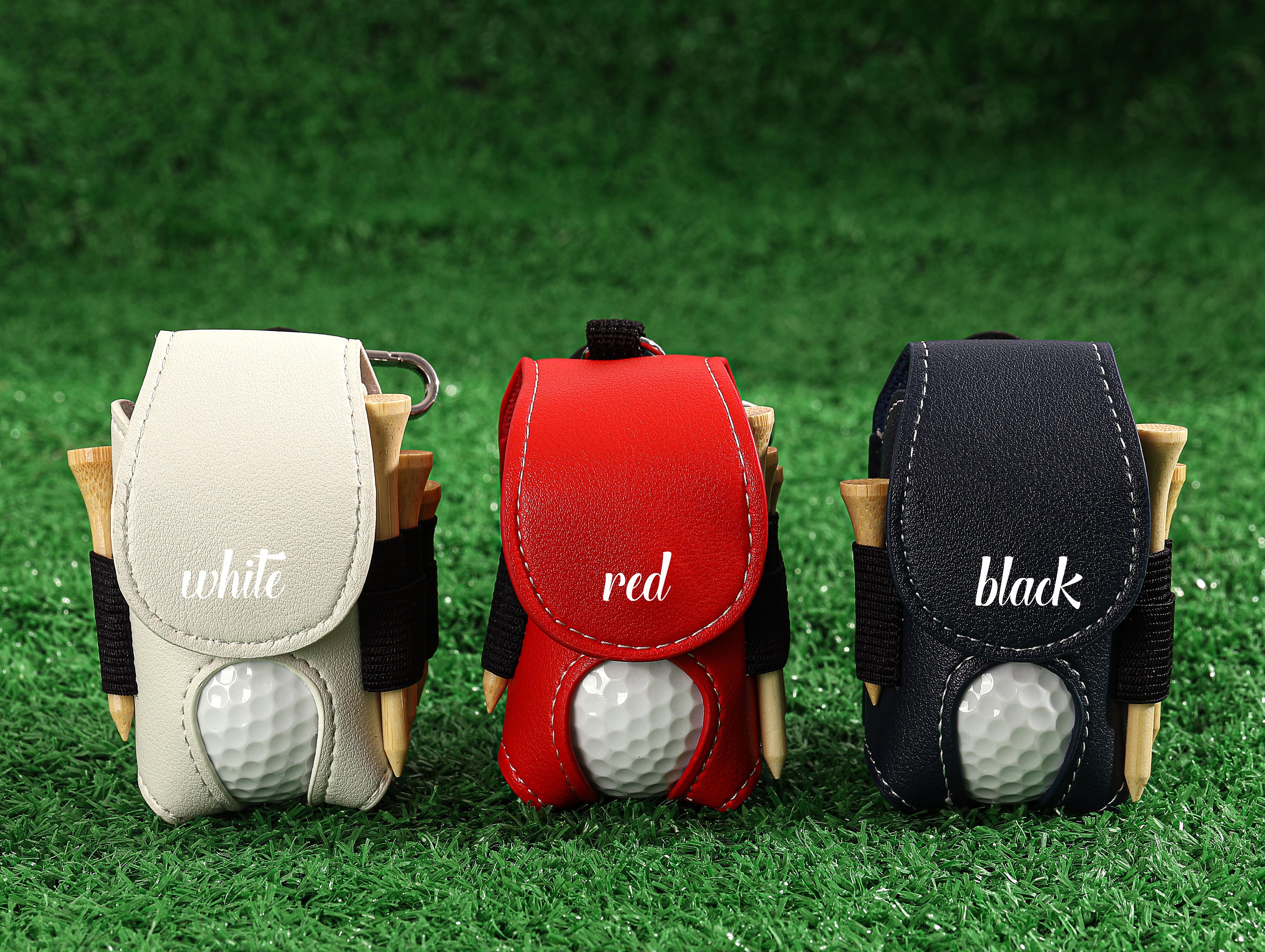 Cutsom Golf Ball Bag, Gift for Golfer, Personalized Golf Ball Bag, Golf ...