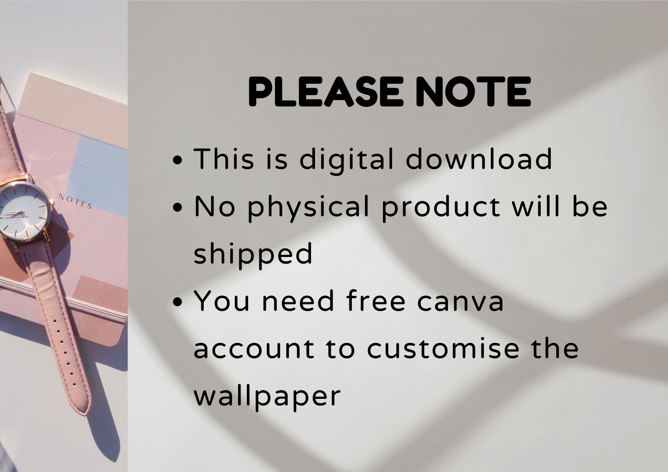 Editable Wallpaper for Mac & Window| Customised | Pink-green Template ...