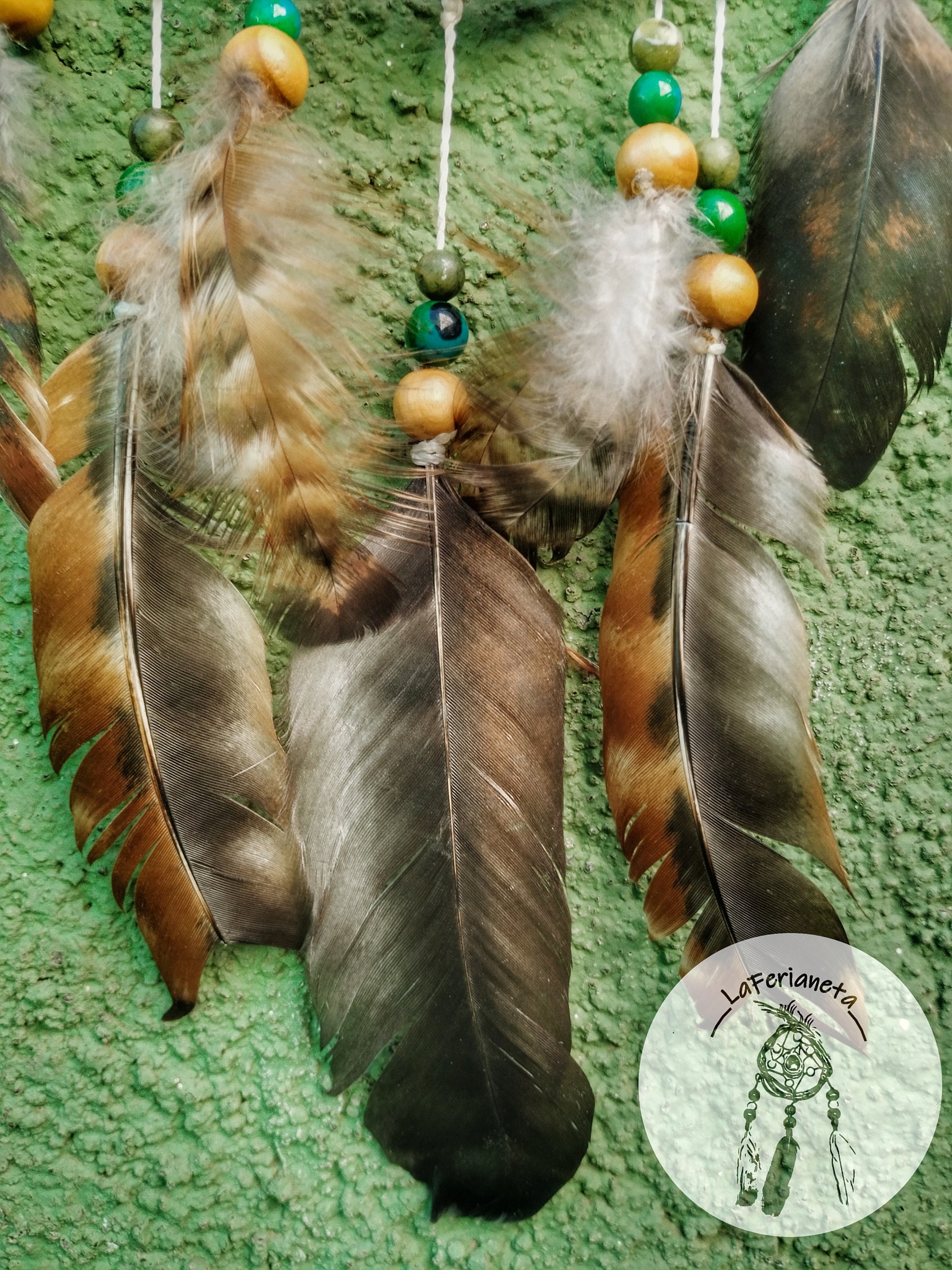 Indigenous Protective Dream Catcher With Aventurine for Relaxation ...