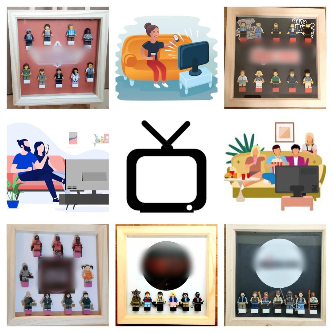 Large TV Shows S- Z Frame - Etsy