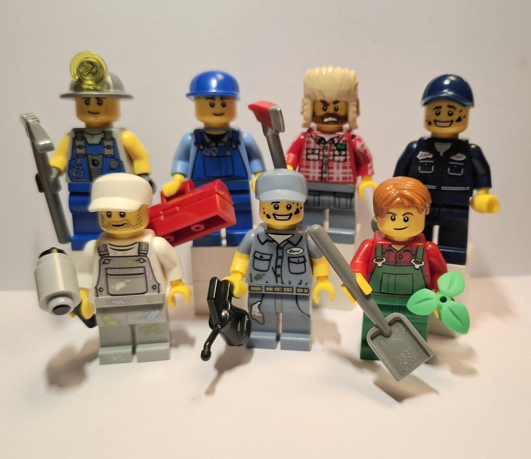 Manual Jobs Minifigures - Etsy