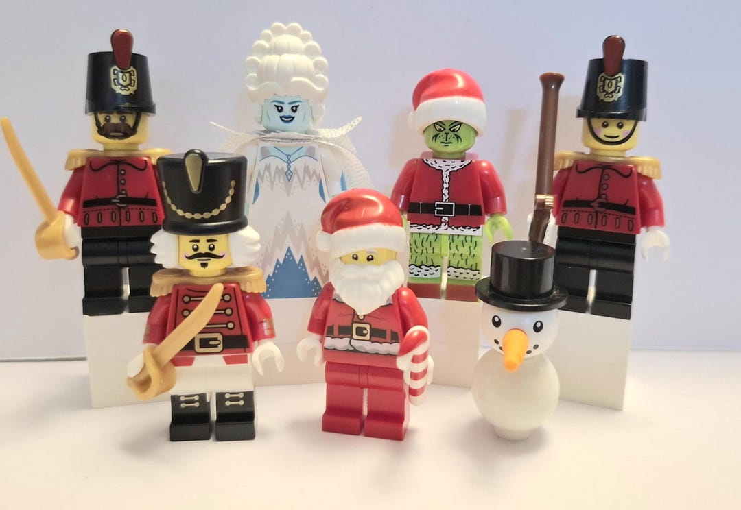 Christmas Minifigures - Etsy