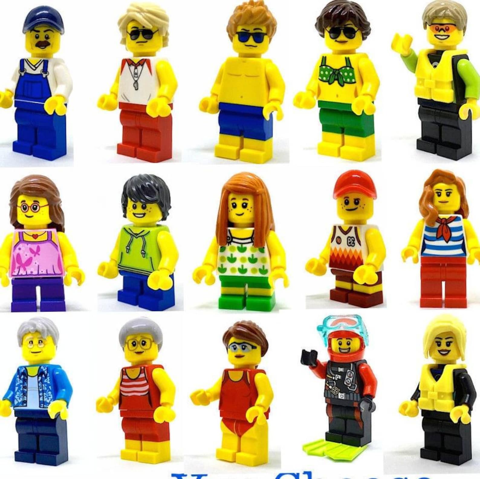 Custom Minifigure - Etsy