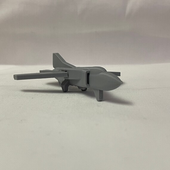 3d Printed Fighter Jet With Foldable Wings - Etsy