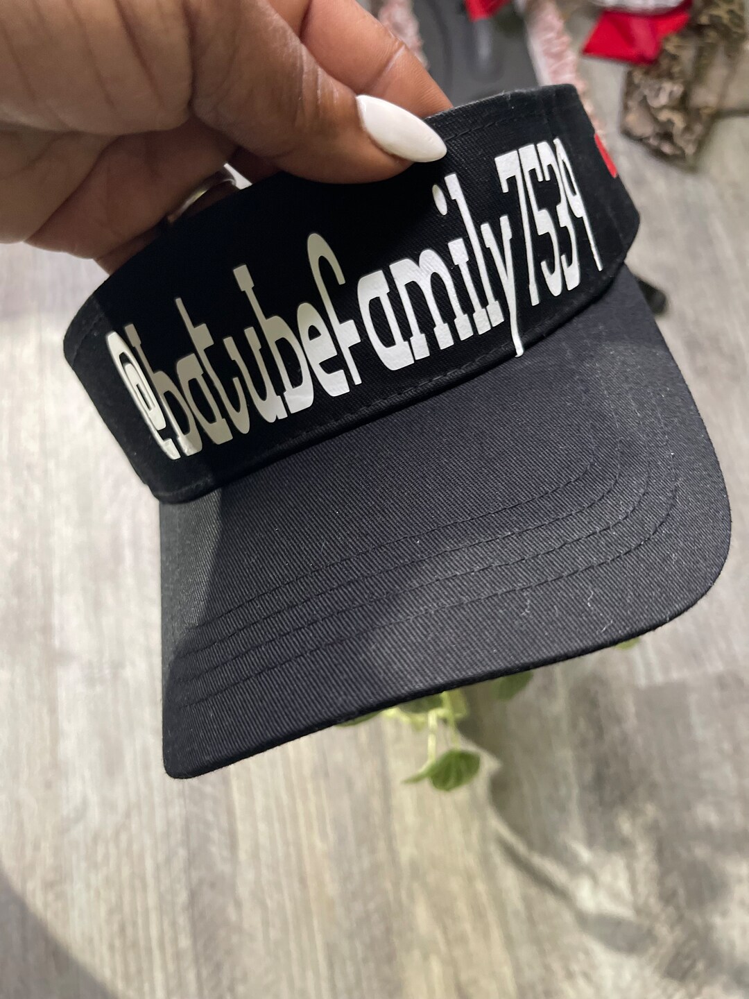 Custom Subscribe Hat With Youtube Name/handle for Adult and Children - Etsy
