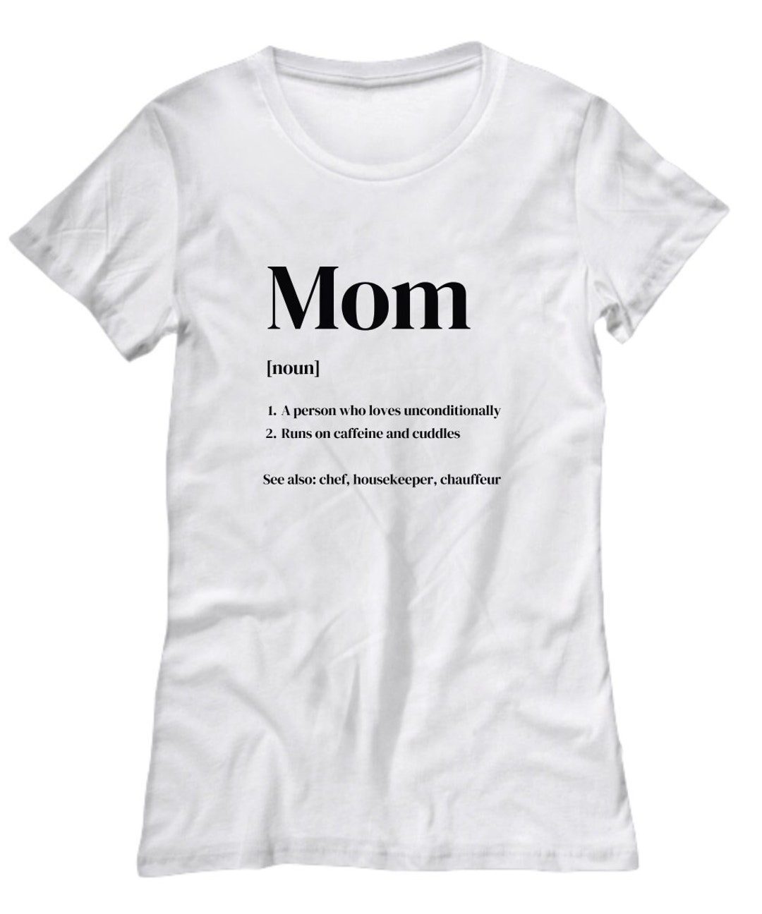 Mom Noun Tshirt Mom Definition Mother's Day Gift - Etsy