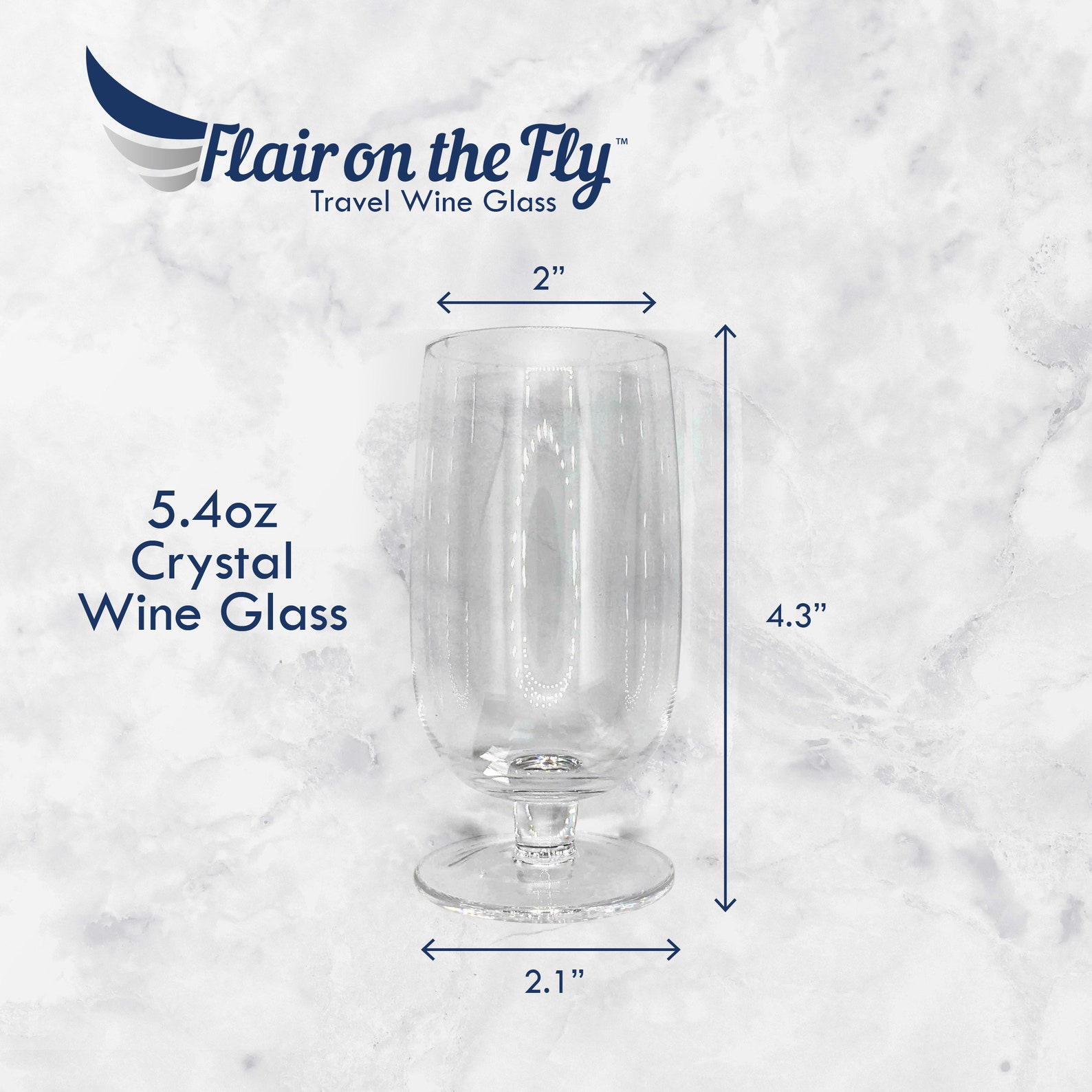 Travel Wine Glasses, Set of 2, Gifts for Couples That Travel, Wine ...