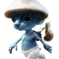 Smurf Cat - Etsy
