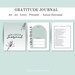 Printable Gratitude Journal, Gratitude Inserts - Etsy