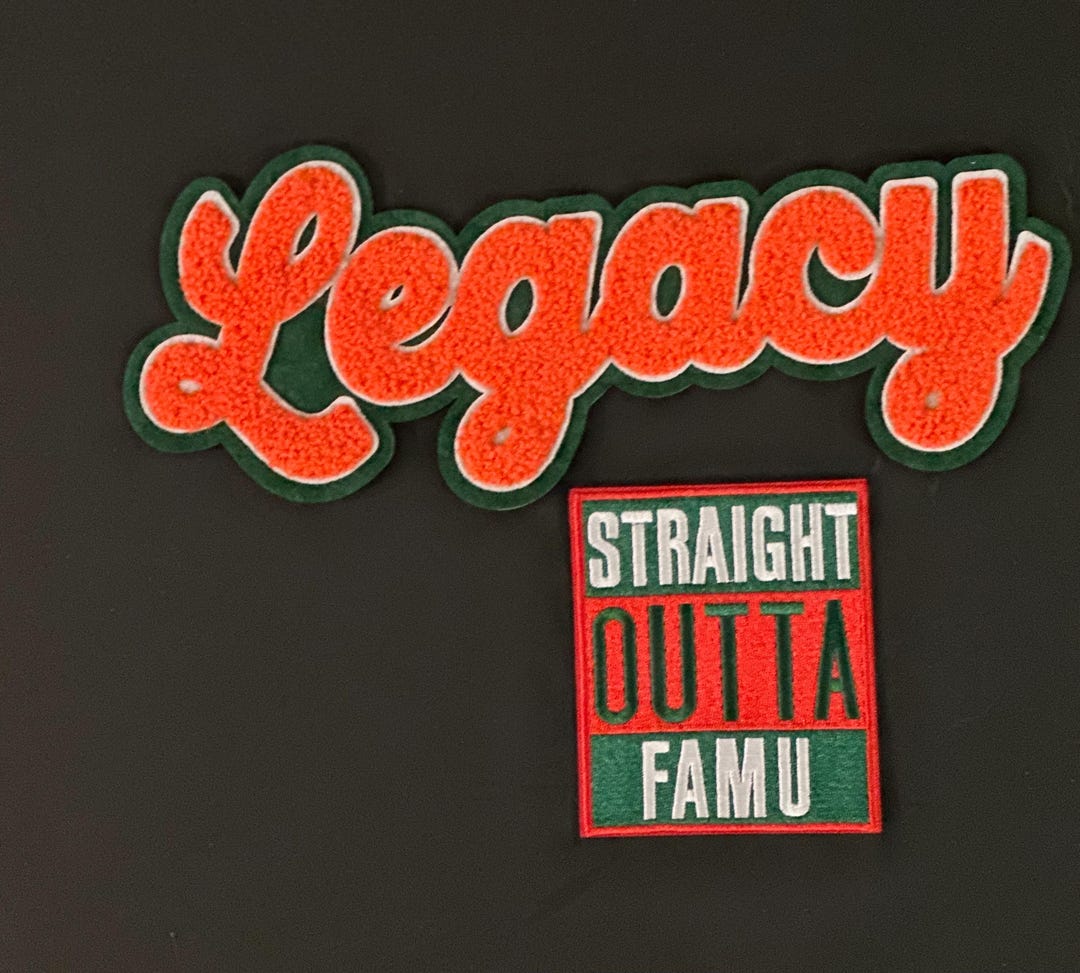 Patch Set - FAMU Florida A&M University Legacy (2 Piece Set) - Etsy