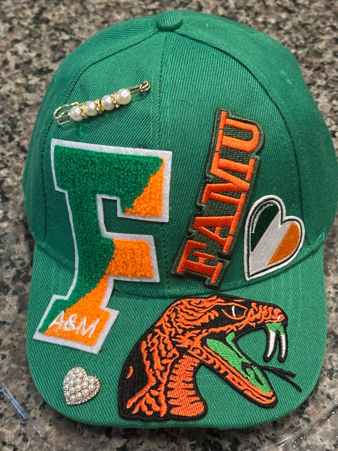 Patchwork Trucker Junk Hat - FAMU Florida A&M University - Etsy