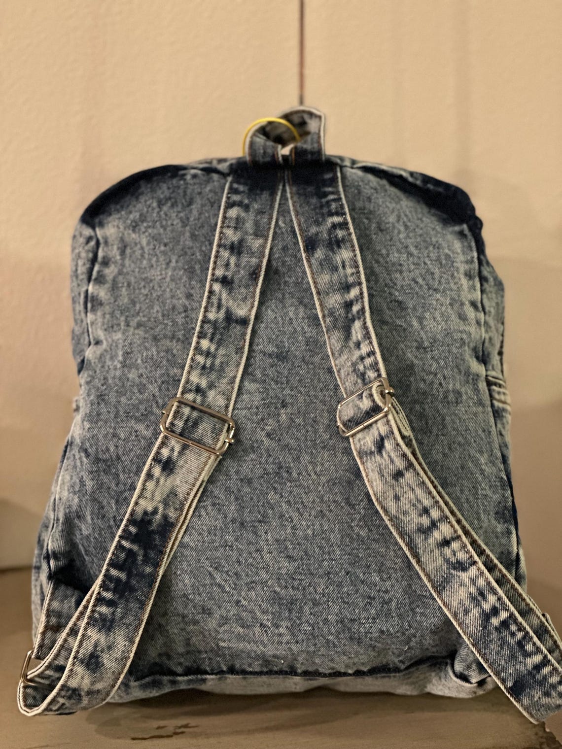FAMU Denim Patchwork Backpack - Rattler Pride - Etsy