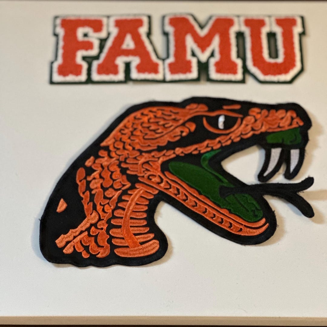 2 Large Patches FAMU Florida A&M University - Etsy