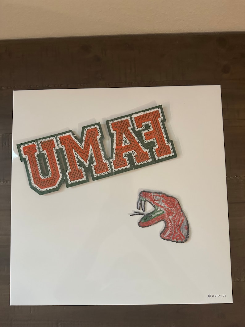 Patch Set - FAMU Florida A&M University (2 Piece Set) - Etsy