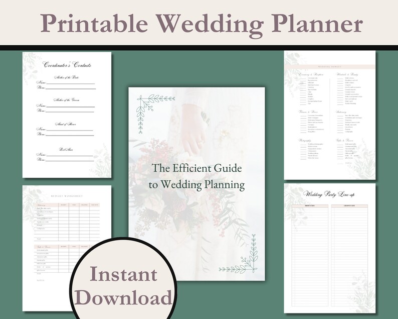 Efficient Guide on Wedding Planning, Wedding Seating Plan, Wedding ...