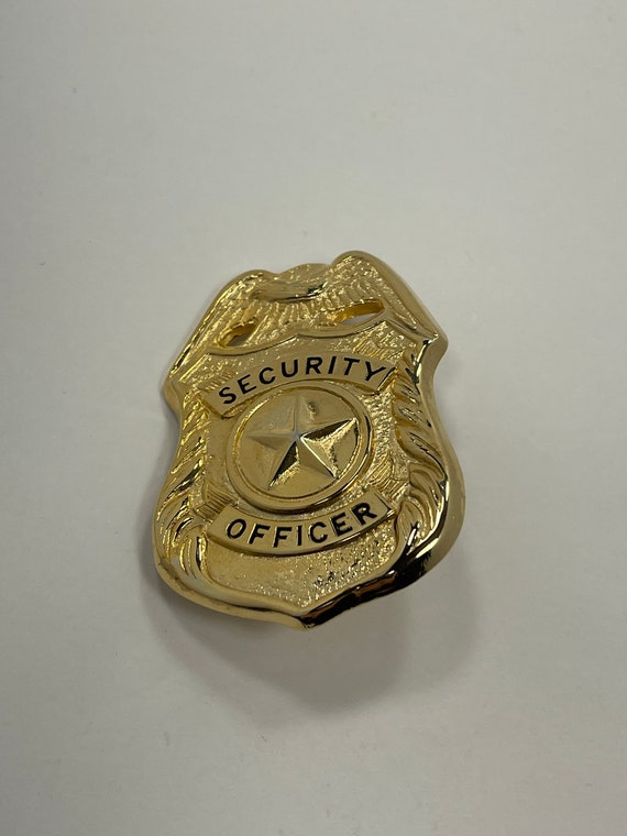 Collectibles State of Michigan Captain Security Officer Badge ...