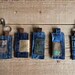 Blue Fabric Keychain Repurposed Denim Eco Friendly New Home Gift ...