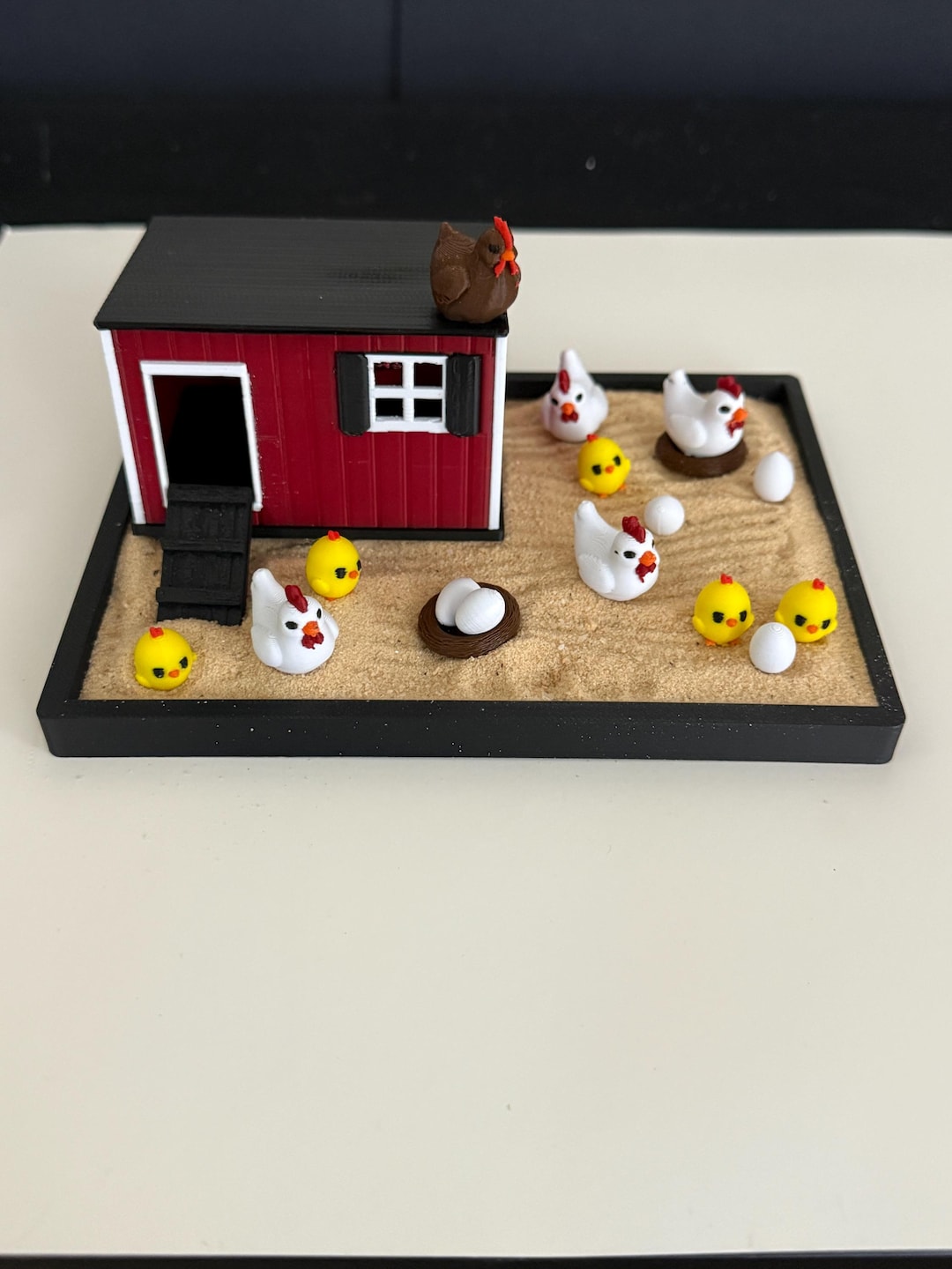 Chicken Zen Garden: Funny Mini Farm Desk Toy for Work or Home - Etsy