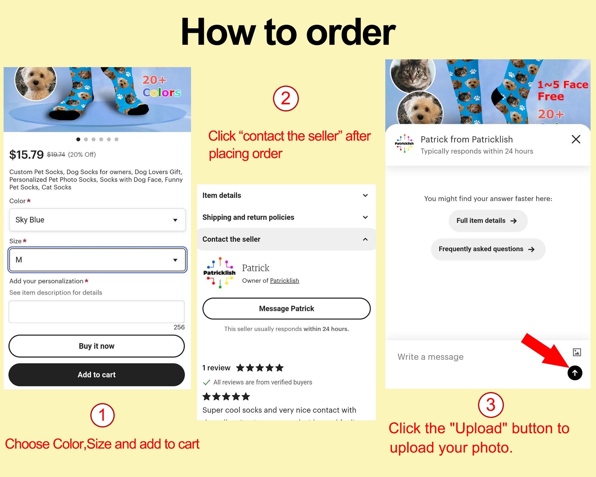 Custom Dog Face Boxer Briefs, Underwear With Pet Face, Gift for Husband ...