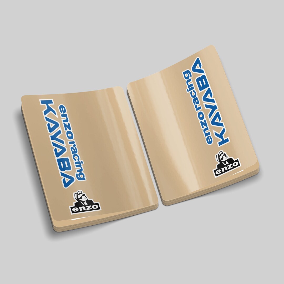 Retro KYB Enzo Clear Fork Decals Original N-style MX 12ml Utlra Thick High Gloss - Etsy