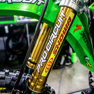 Procircuit SHOWA Clear Fork Decals Original N-style MX 12ml Utlra Thick ...