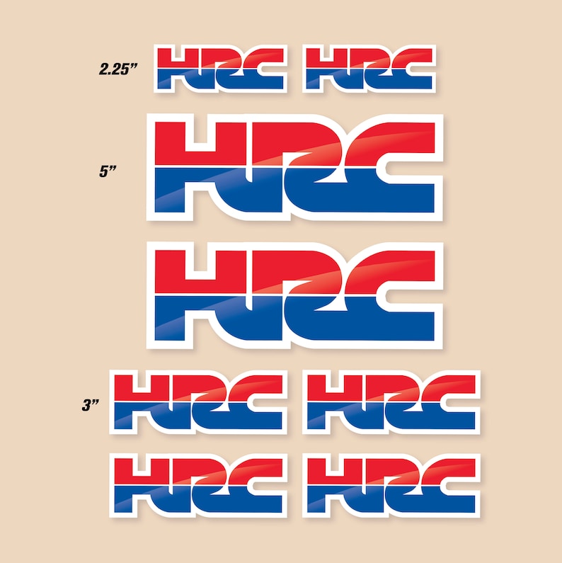 HRC Sticker Pack (8 Count) - Etsy